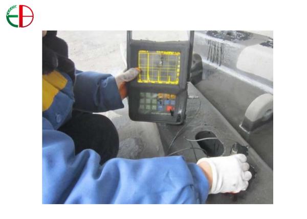 Transverse Section Hardness Test On Outer Pulp Lifter Liners For SAG Mills EB17015
