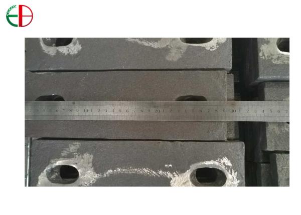 AS2027 Cast Iron Wear Plate Abrasion Resistant For Cement Plant EB10003
