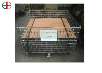 China HRC56 Ni Hard Casting Bolted Plates ASTM A532 Class I Type C NiCr White Iron for sale
