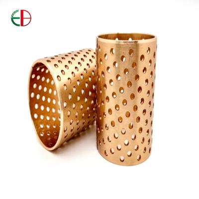 China Tin phosphor bronze anti-corrosion bronze bushings for wet environments, specially designed for sliding parts of cooling towers of water conservancy equipment for sale