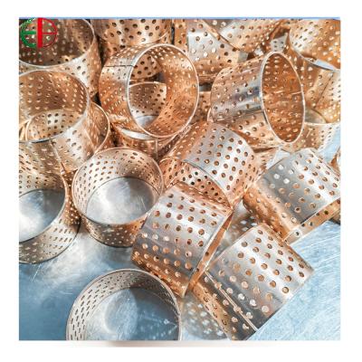 China High-precision bronze bushings with tolerances controlled within 0.005mm for precise fitting of precision instrument transmission parts for sale