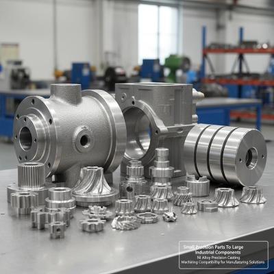 China Nickel Alloy Casting and Ni Alloy Precision Casting with Up To 1200 Centi-degree Temperature Resistance, CT8 Size Tolerance, and Fabrication Compatibility for sale
