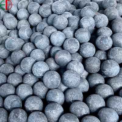 China High Hardness Forged Rolling Steel Grinding Balls Wear Resistant Grinding Media for Mining Ore Dressing Cement Ball Mill for sale