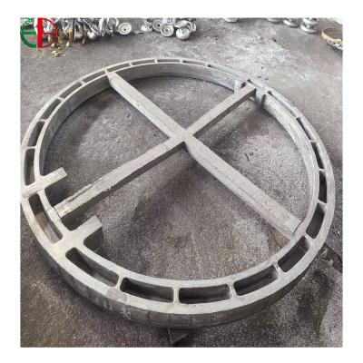 China EB1281 OEM Custom Large Aluminum Alloy Casting Parts for Oil Gas Shipbuilding Marine Industrial Equipment for sale