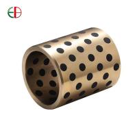 China Customizable Self Lubricated Graphite Bronze Bushing Machined Prototypical CNC Turning for sale