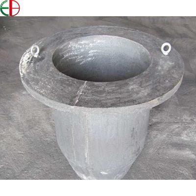 China Cast Steel Refining Kettle High Temperature Lead Melting Pot Smelting Crucible for Metallurgical Refining for sale