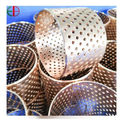 China Bronze Rolled Oil-Free Oil Lubricated Dynamic Bearing Oil Filling Hole Copper Base Bushing Sleeve High Load Capacity Metal for sale