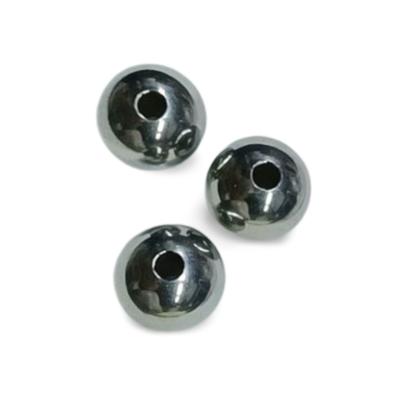China Wholesale Price 316L Stainless Steel Threaded Ball 10mm 12mm 20mm Perforated Metal Component for Machinery & Food Applications for sale