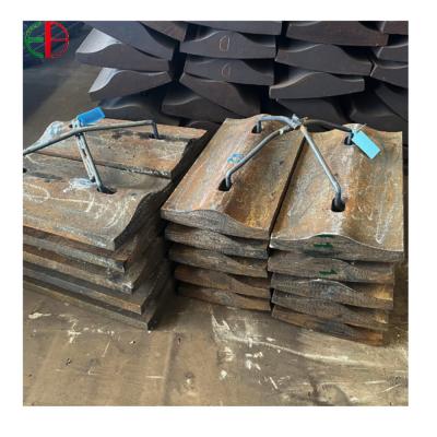 China High Manganese Steel/Cr-Mo Alloy Steel Ball Mill Liner for Copper Zinc Lead Ore Processing HRC50-65 Hardness ISO9001 Services for sale