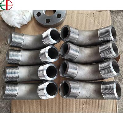 China 4418 Stainless Steel 1.4418 Grade 90 Degree Elbow Flange Pipe Fitting for Industrial Pipeline ISO9001 Certified Customized Size for sale
