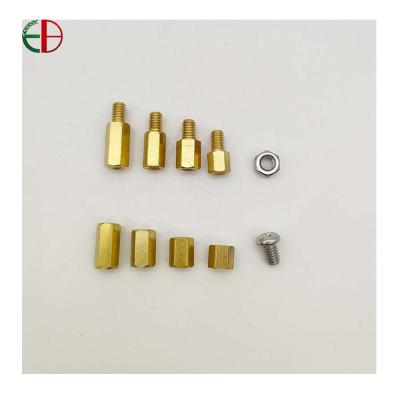 China Custom Brass & Copper Male Female Hex Standoff Spacer Screws, Inch Standard Thread, Corrosion Resistant for Hardware Industry for sale