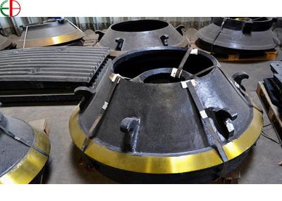 China Mn18Cr2 Mantel en de Concave Hoge Mn-Vervangstukken van de Kegelmaalmachine for sale
