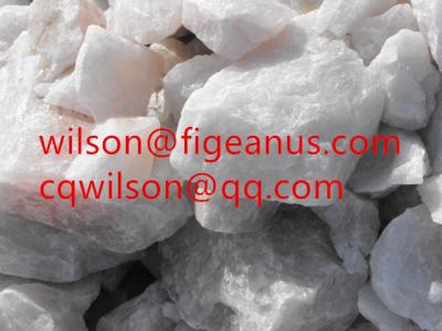 China whiteness 90 barite lump baryte ore barium sulfate lump for sale