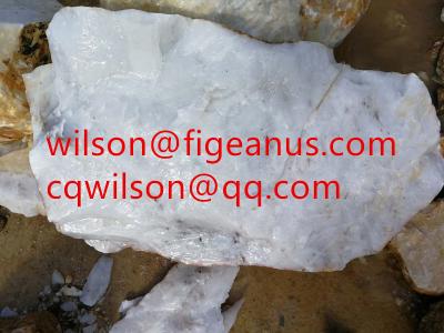China whiteness 90 barite lump baryte ore barium sulfate lump for glass/painting/rubber/plastic for sale