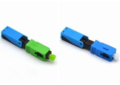 China SC Fusion Quick Splice Connector , Field Installable Connector Bare Fiber 250um for sale