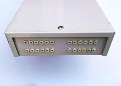 China Grey Fiber Optic Distribution Frame ODF 2 In 24 Out ODF Wall Mount Mini Terminal Block for sale
