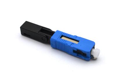 China SC - UPC Field Installable Fiber Optic Connector For Fiber Drop Cable 50mm for sale