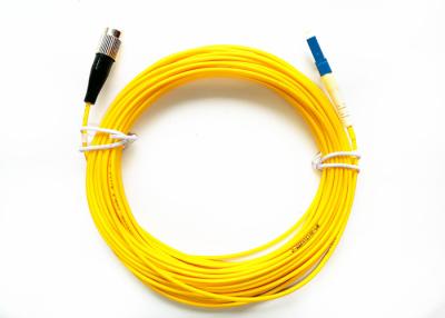 China FC LC Fiber Optic Patch Cord Upc Optical Jumper ST MU SC Single Mode For FTTH for sale