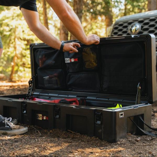 Quality V2+ Steel Lockable Latches Rugged Tool Case Weatherproof 96L Capacity for sale