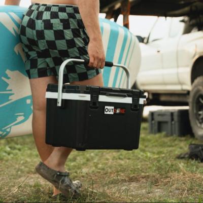 China U3+ Rugged Rotomolded Cooler Box 20QT Capacity For Multi Day Camping Trips for sale