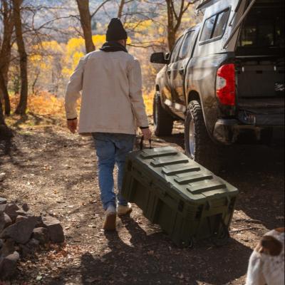 Cina V5 Contenitori di stoccaggio per attrezzature da campeggio in LLDPE resistenti agli urti 132L in vendita