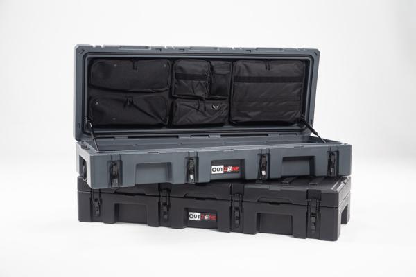 Quality V7 Seamless Mounted Rugged Tool Case Lockable 116L With Interlocking Design for sale