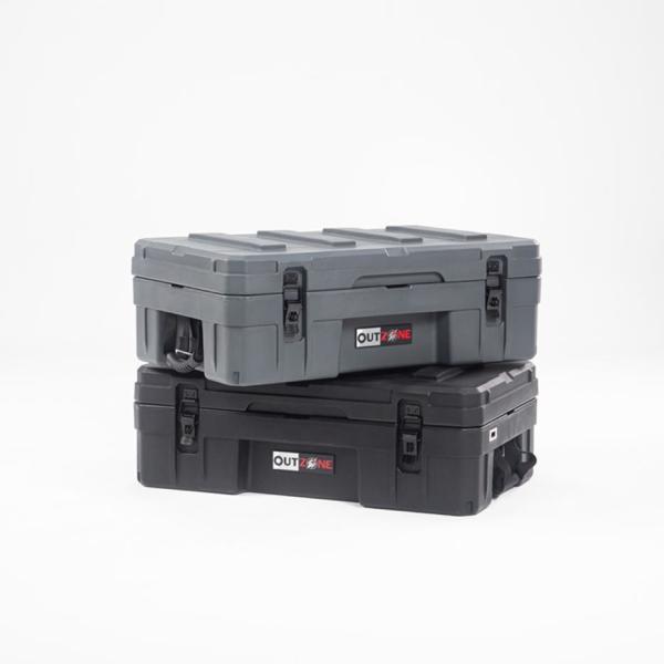 Quality Camping Carry Car Roof Box 66L Capacity LLDPE Material Customized for sale