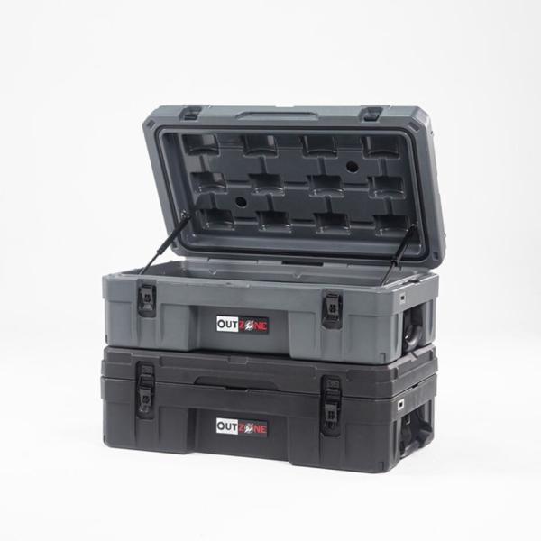 Quality Camping Carry Car Roof Box 66L Capacity LLDPE Material Customized for sale