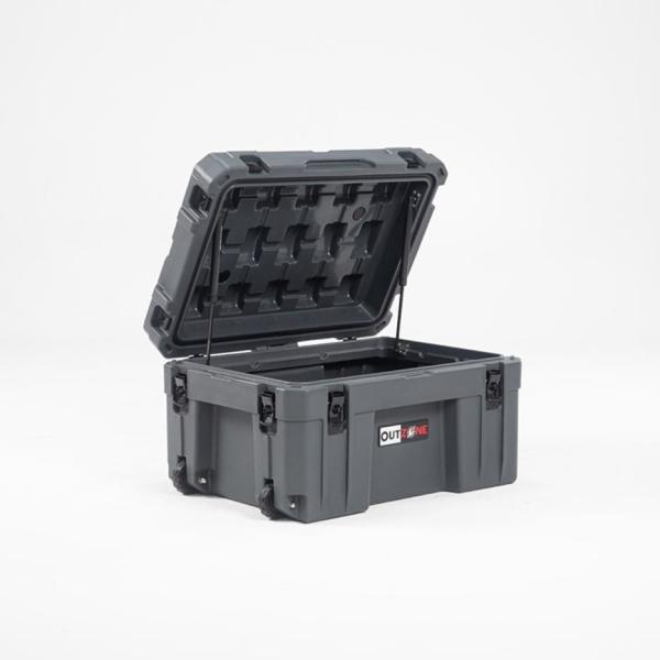 Quality V5 LLDPE Rugged Storage Case Interlocking Customized 80L Capacity for sale