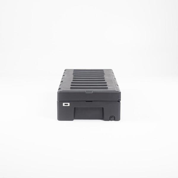 Quality V7 LLDPE Car Rooftop Storage Box Weatherproof Customized 85L Capacity for sale