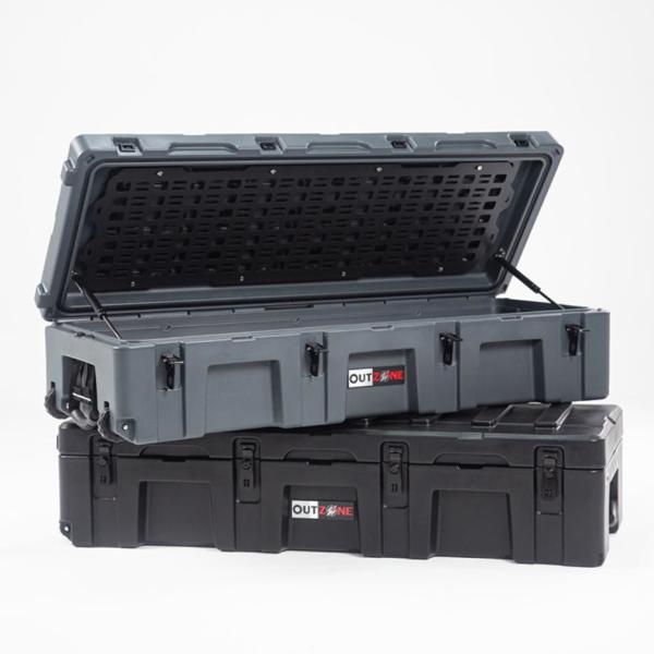 Quality V7 Interlocking Car Roof Top Cargo Box Rugged 122L Capacity for sale