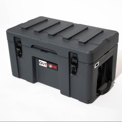 Cina Cassa di stoccaggio robusta in LLDPE Shell, resistente alla polvere V7 53L in vendita