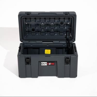 Cina Cassa di stoccaggio robusta in LLDPE Shell, resistente alla polvere V7 53L in vendita