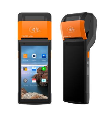 China Type C Smart Android Terminal POS Wireless Mobile POS Built In Printer for sale