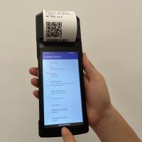 China Lightweight SDK Customizable Android POS Terminal With High Capacity Battery for sale