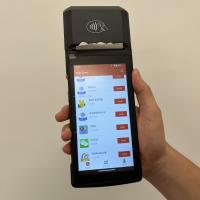 China Customizable 5.0M Rear Camera Android Pos Terminal With 2D Built In Scanner for sale