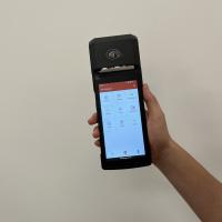 China 58mm Printer Android Mobile POS Terminal 5MP Camera For Quick Service Restaurants for sale