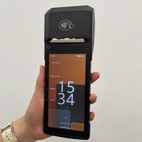 China 58mm Printer Android Mobile POS Terminal 5MP Camera For Quick Service Restaurants for sale