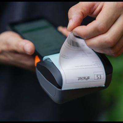Cina Stampa ricevuta Mobile POS Terminal Cortex-A53 Core Con 2GB RAM 16GB ROM in vendita