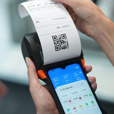 Cina Stampa ricevuta Mobile POS Terminal Cortex-A53 Core Con 2GB RAM 16GB ROM in vendita
