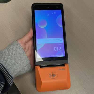 Chine Système de point de vente Android sans contact 5,5 pouces écran tactile avec imprimante intégrée de 58 mm à vendre