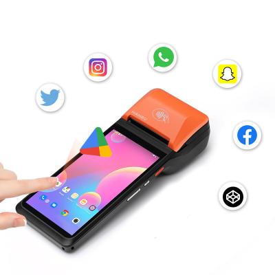 China 8-Core * 1,6 GHz CPU Android Handheld POS Terminal für schnelle und bequeme Geschäftsgeschäfte zu verkaufen
