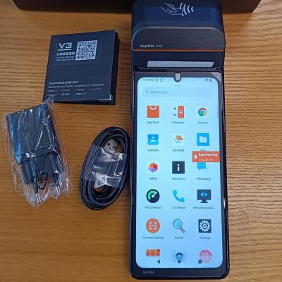 China SUNMI V3 Portátil 3+32GB tela grande 6.75Inch Pos Qualcomm Android13 Restaurante Check Out Pos System à venda