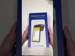 Caixa registradora de tela LCD de 8 polegadas com rastreamento de estoque e CPU RK3562