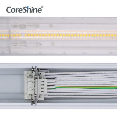 Cina sistema di illuminazione lineare di 2400mm LED, illuminazione commerciale di 19200lm LED in vendita