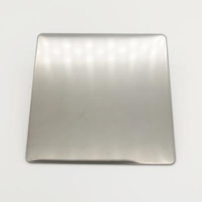 Chine feuille d'acier inoxydable colorée par gris 8K pour la décoration intérieure de l'hôtel KTV à vendre