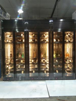 China Armario de vino de barra de bar Ktv a temperatura ambiente de tamaño personalizado en venta