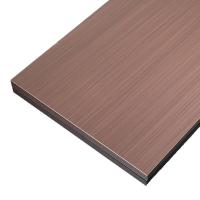 China PVD Colored Stainless Steel Sheet 304 Grade 1219x2438mm for Interior Decoration for sale