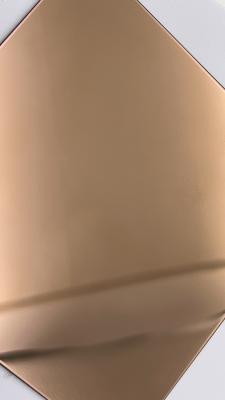 Chine Miroir en cuivre en bronze en acier inoxydable 8K 304 201 316 à vendre