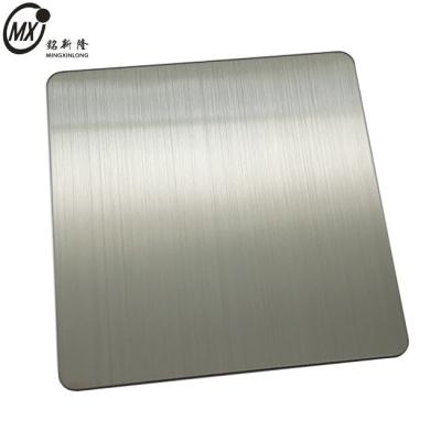 Cina Acciaio inossidabile di colore bianco argento, con superficie di linea di pettinatura spazzolata 201j1j2 Acciaio inossidabile con rivestimento PVD per ascensore in vendita